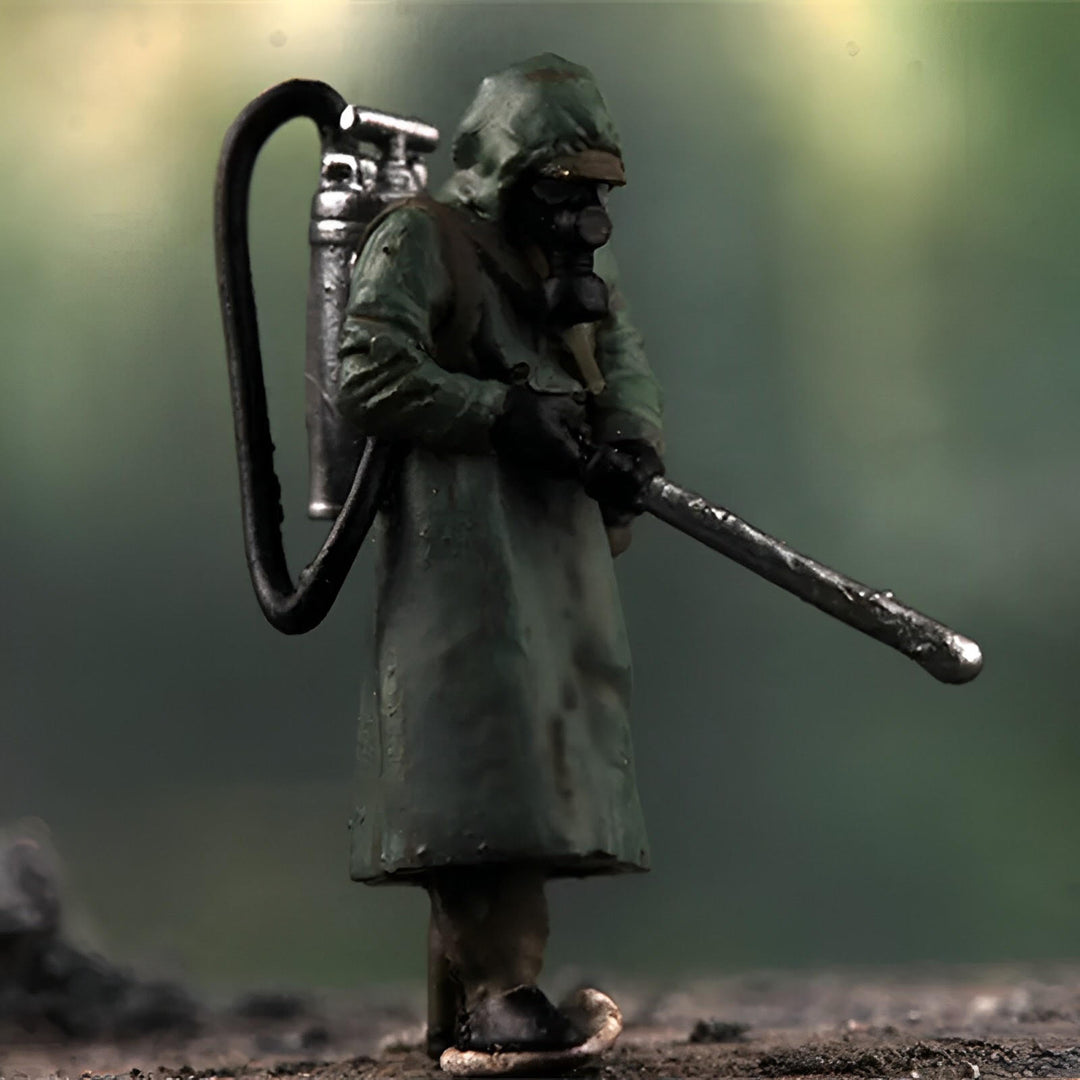 1/72 Scale Model Chernobyl Protective Clothing Soldier Figures War ...
